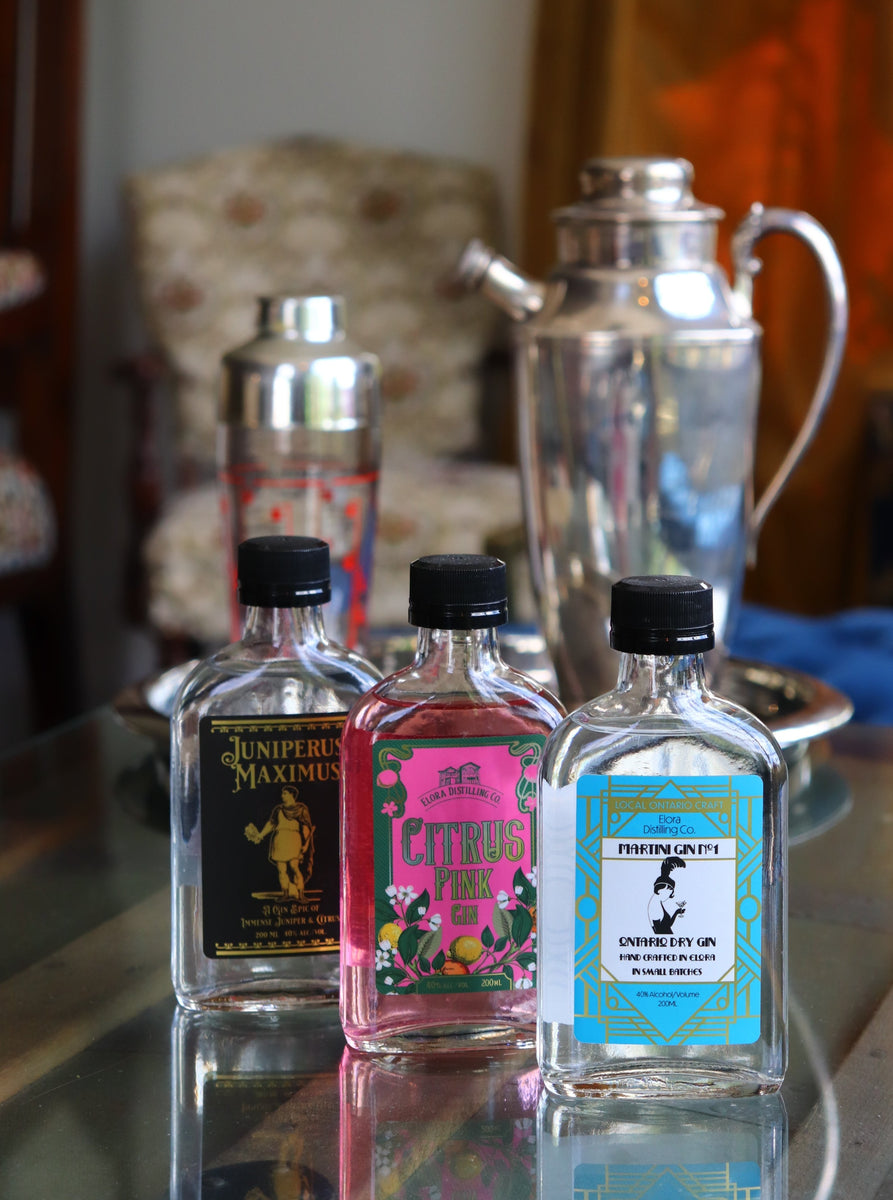 Gin Sampler 3-pack - Martini No. 1, Citrus Pink and Juniperus Max ...